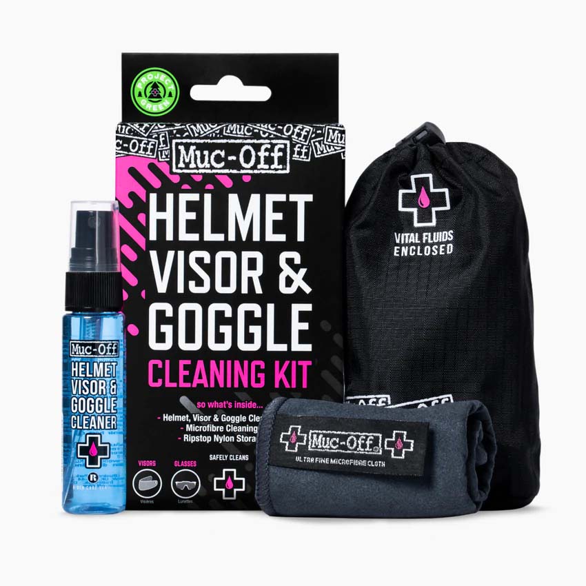 Helmet Visor & Goggle Cleaning Kit – Webbshop
